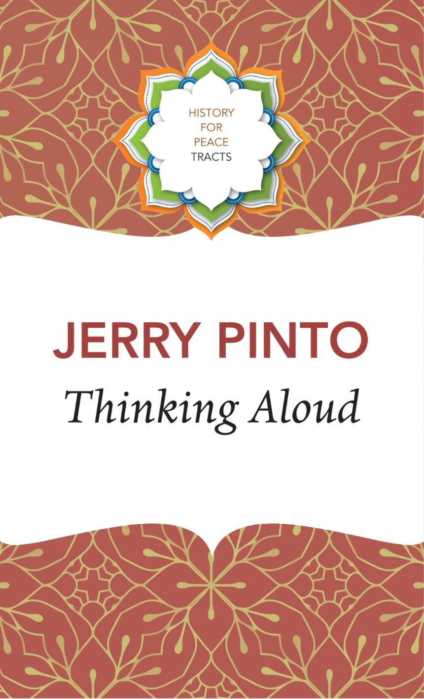 Thinking Aloud by Jerry Pinto | Seagull Books